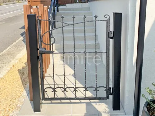 機能門柱 LIXIL FS（現場番号：45611）の施工例 | 外構・リフォーム工事のファミリー庭園