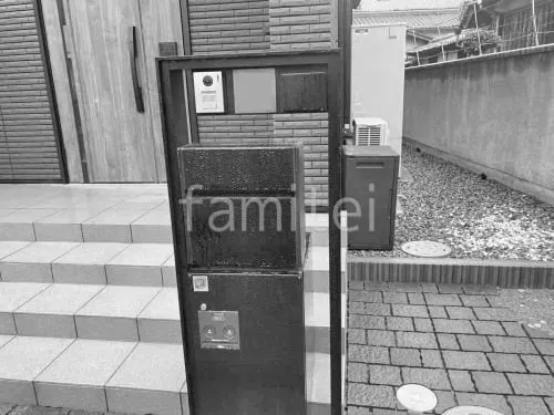 機能門柱 LIXIL FKの外構施工例（現場番号：49400） - ファミリー庭園