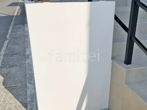 機能門柱 LIXIL FSの外構施工例（現場番号：45611） - ファミリー庭園