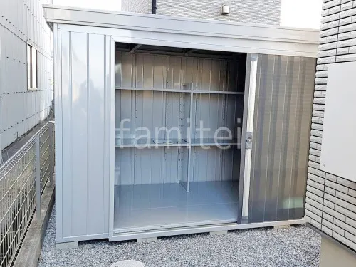 本体色 チャコールグレー（現場番号：43999）の施工例 | 外構・リフォーム工事のファミリー庭園