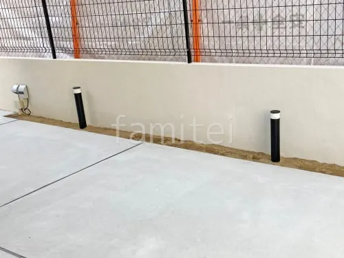 ポールライト LIXIL LEK-25型（現場番号：47658）の施工例 | 外構・リフォーム工事のファミリー庭園